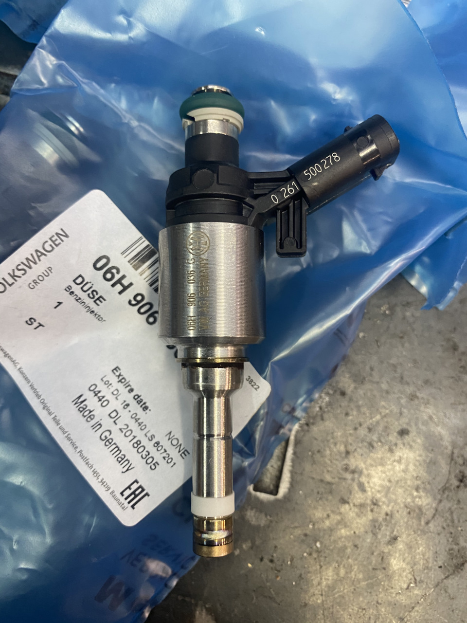 0261500278 Форсунка бензиновая BOSCH | Запчасти на DRIVE2