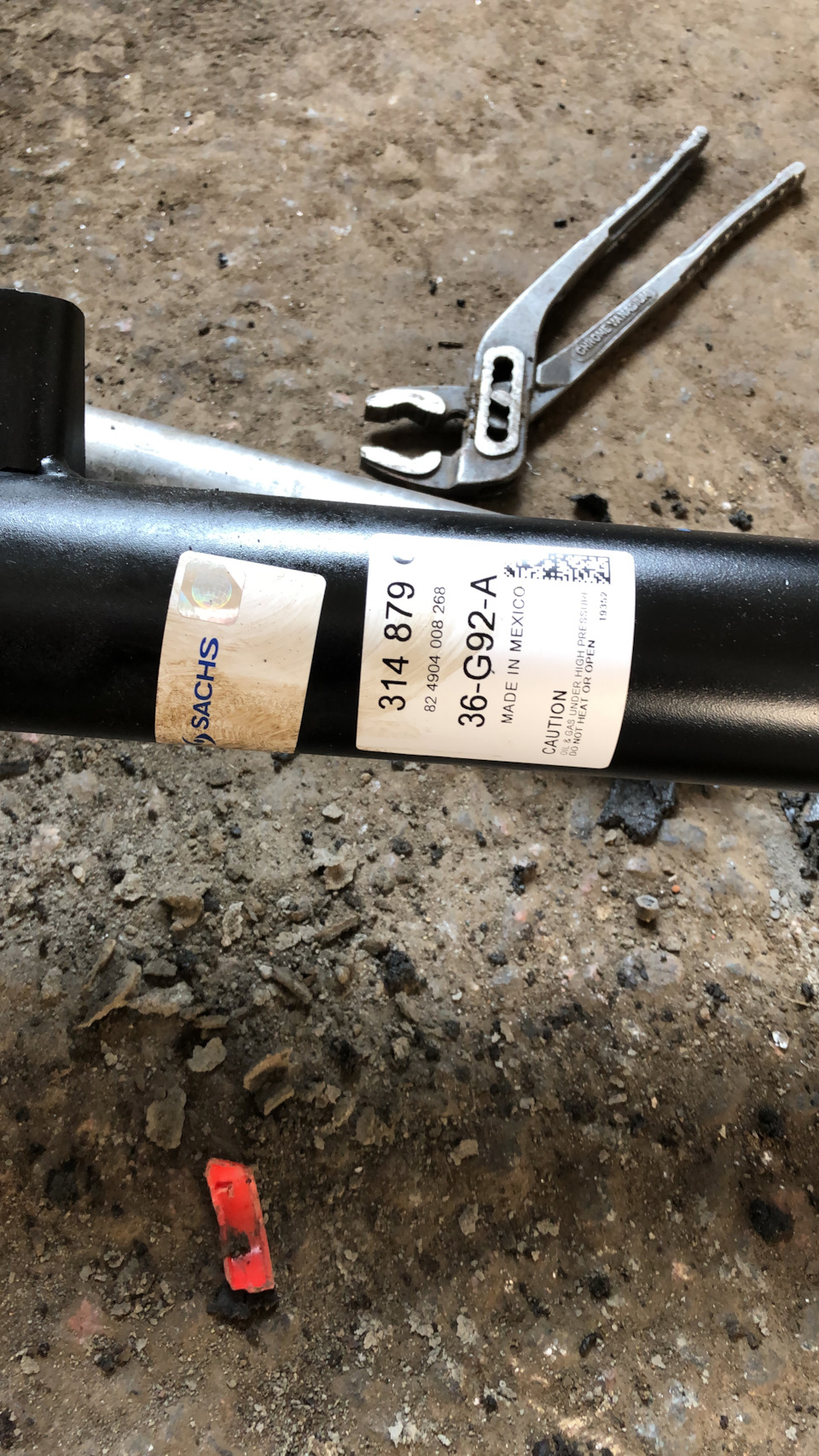 314879 Амортизатор (справа) для BMW SACHS | Запчасти на DRIVE2