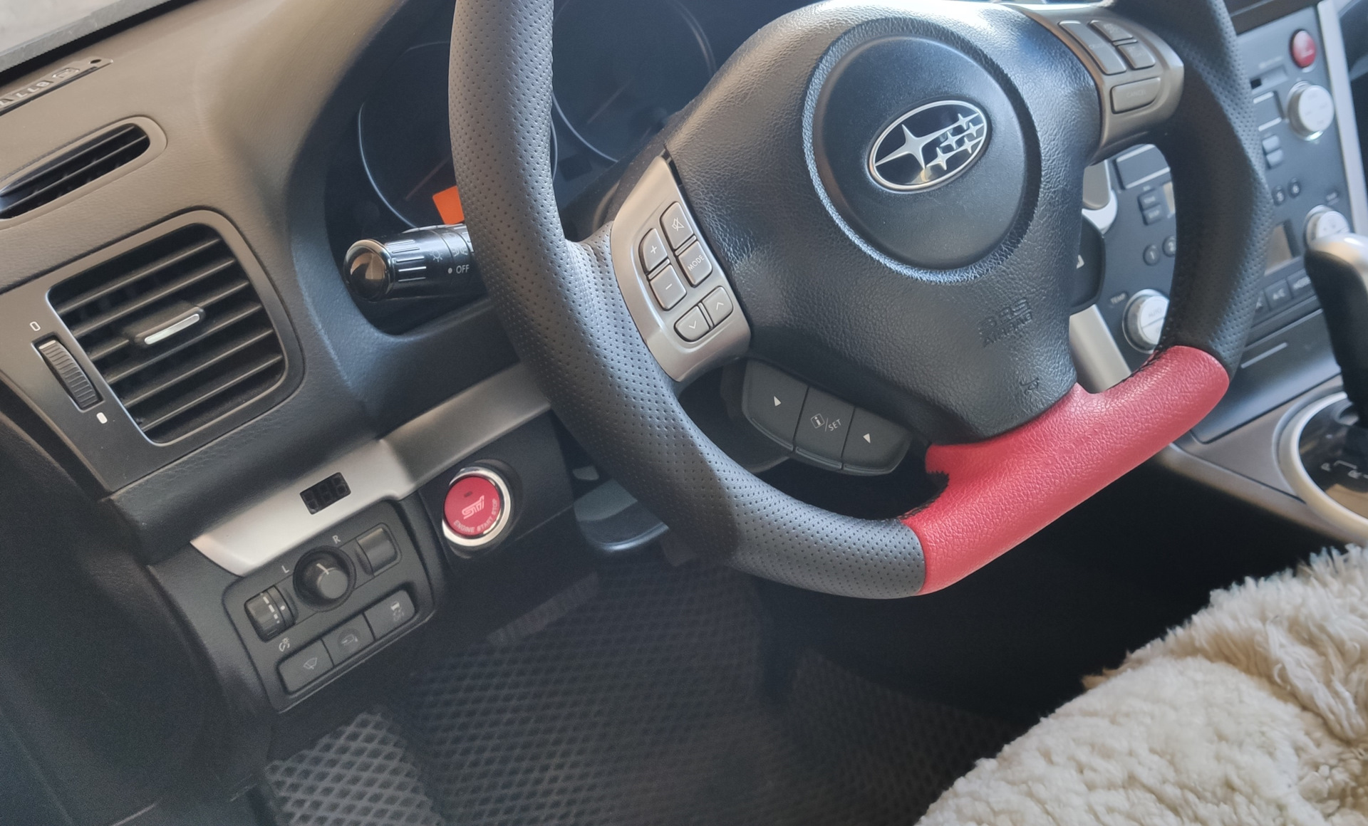 52. Push Start STI — Subaru Outback (BP), 3 л, 2007 года | просто так ...