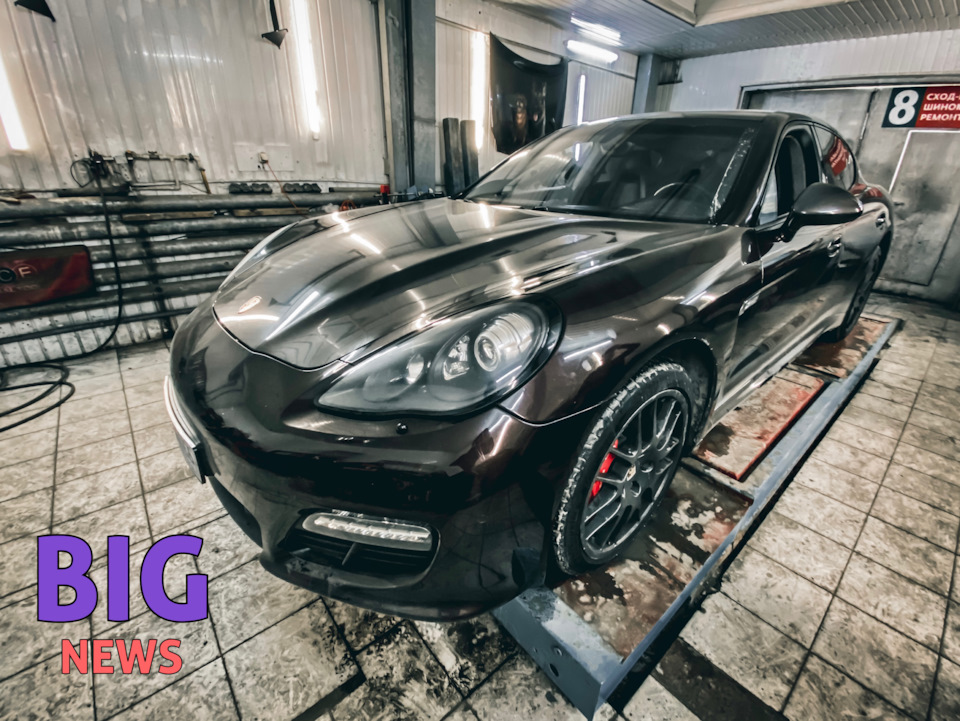 Большое ТО подвески + ништяки 🖖😋 — Porsche Panamera (1G) 970, 4,8 л ...