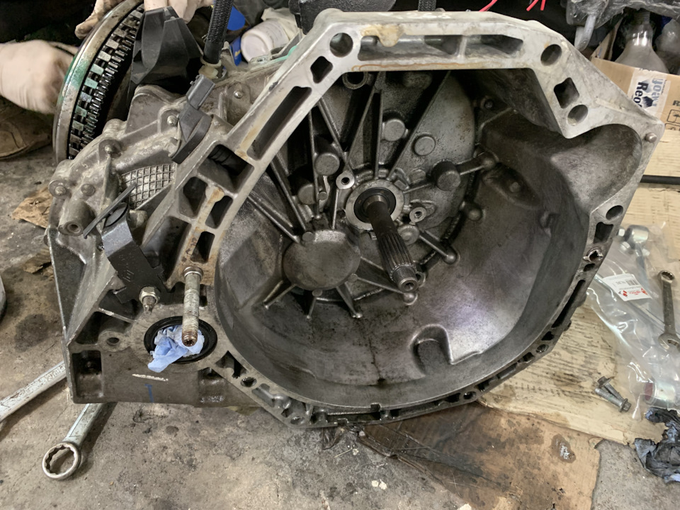 Свап робота DC4 6DCT250 на МКПП TL4 A056 — Renault Megane III, 1,5 л ...