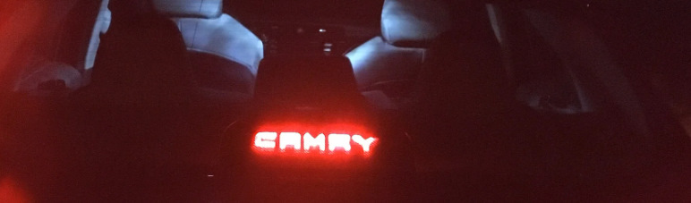 Задний стоп сигнал Camry — Toyota Camry (XV70), 2,5 л, 2021 года ...