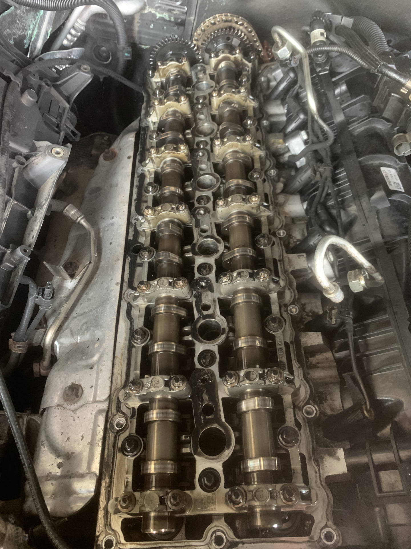 Масло в форсунках N57 + ТО — BMW 7 series (F01/02), 3 л, 2010 года ...