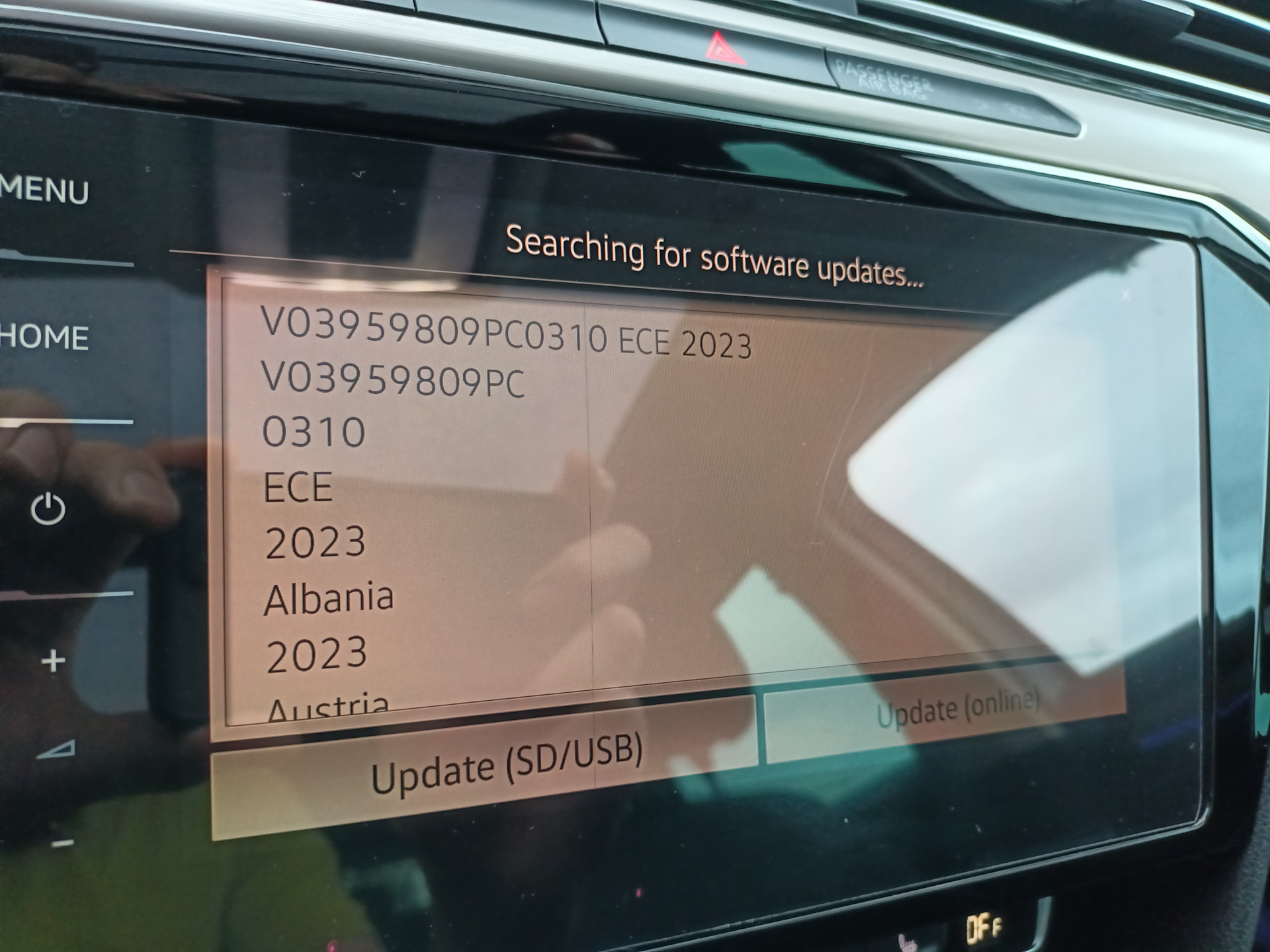 Оновлення навігації — Volkswagen Passat Variant B8 2 л 2017 года
