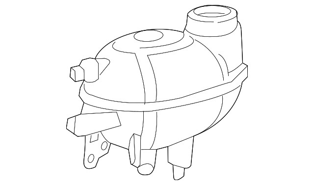 A2065000000 Бачок охлаждающей жидкости Mercedes | Запчасти на DRIVE2
