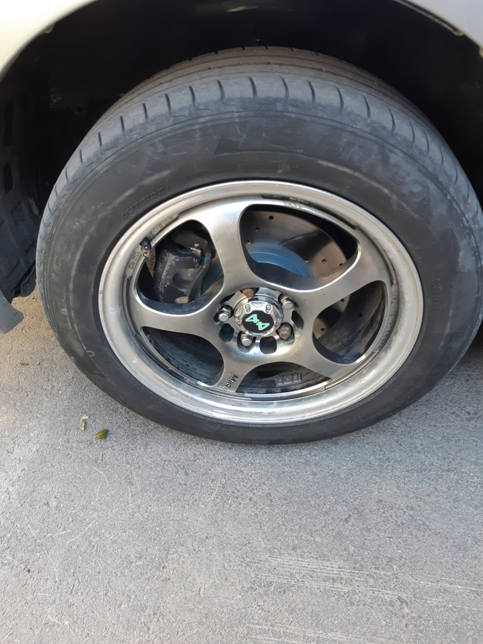 Замена передних тормозных дисков на перфорированые и т.д. — Toyota ...