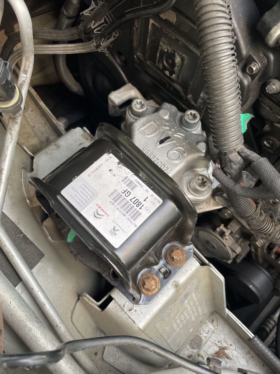 1807GF Опора двигателя Peugeot Citroen | Запчасти на DRIVE2