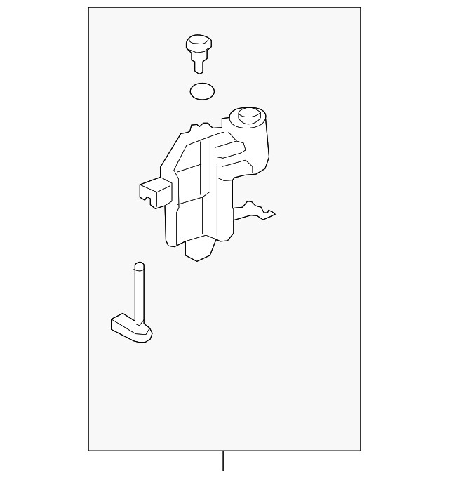 PCF500110 Бак перелива радиатора Jaguar Land Rover | Запчасти на DRIVE2