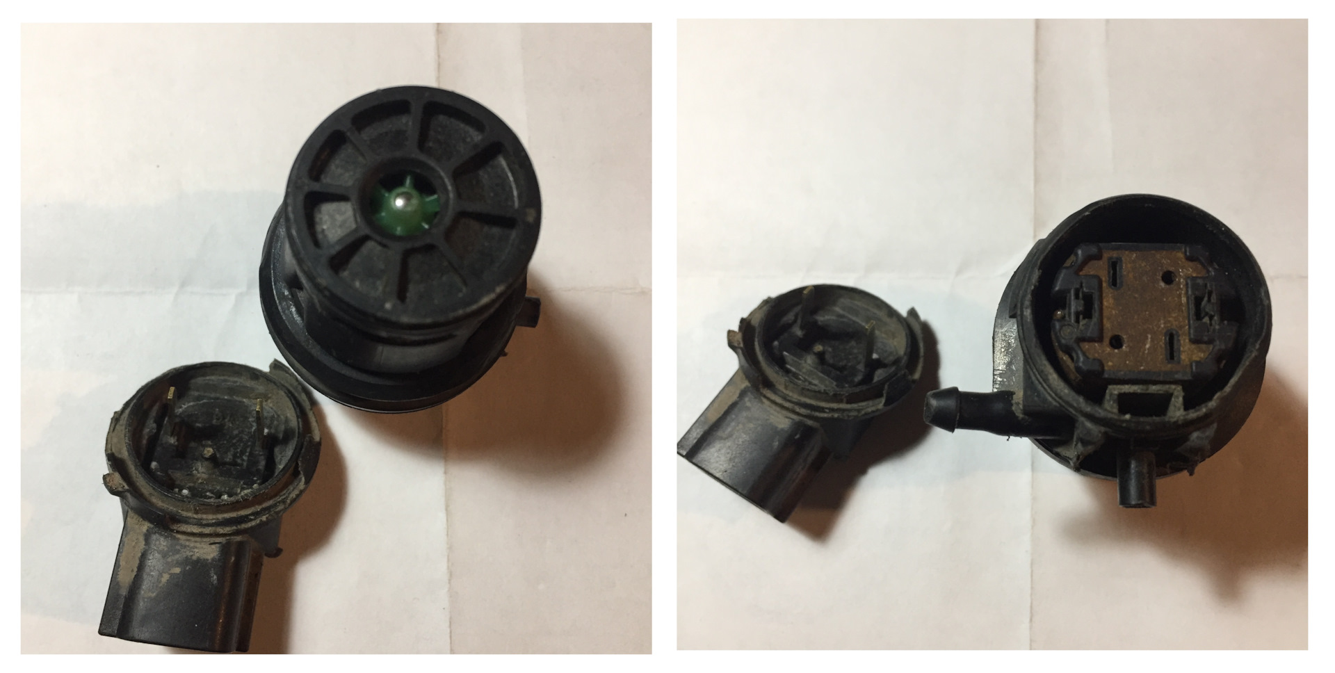 Замена форсунок и насоса омывателя стекла — Toyota Corolla Fielder ...