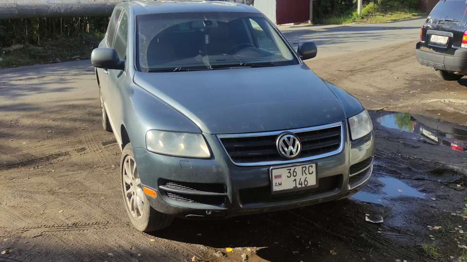 Ремонт axq. — Volkswagen Touareg (1G), 4,2 л, 2004 года | своими руками ...