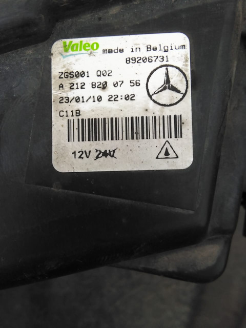 A2128200756 Фонарь дневного ходового света MERCEDES | Запчасти на DRIVE2