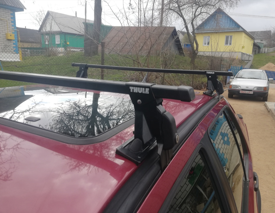 Рейлинги thule — Volkswagen Jetta II, 1,8 л, 1988 года | тюнинг | DRIVE2