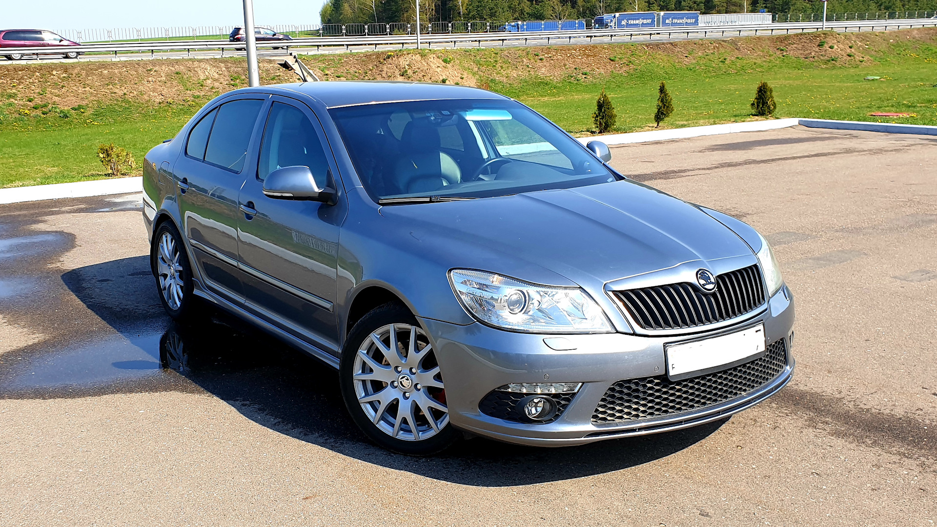 Skoda Octavia A5 Mk2 1.8 бензиновый 2012 | "Platin Grey Metallic" на DRIVE2