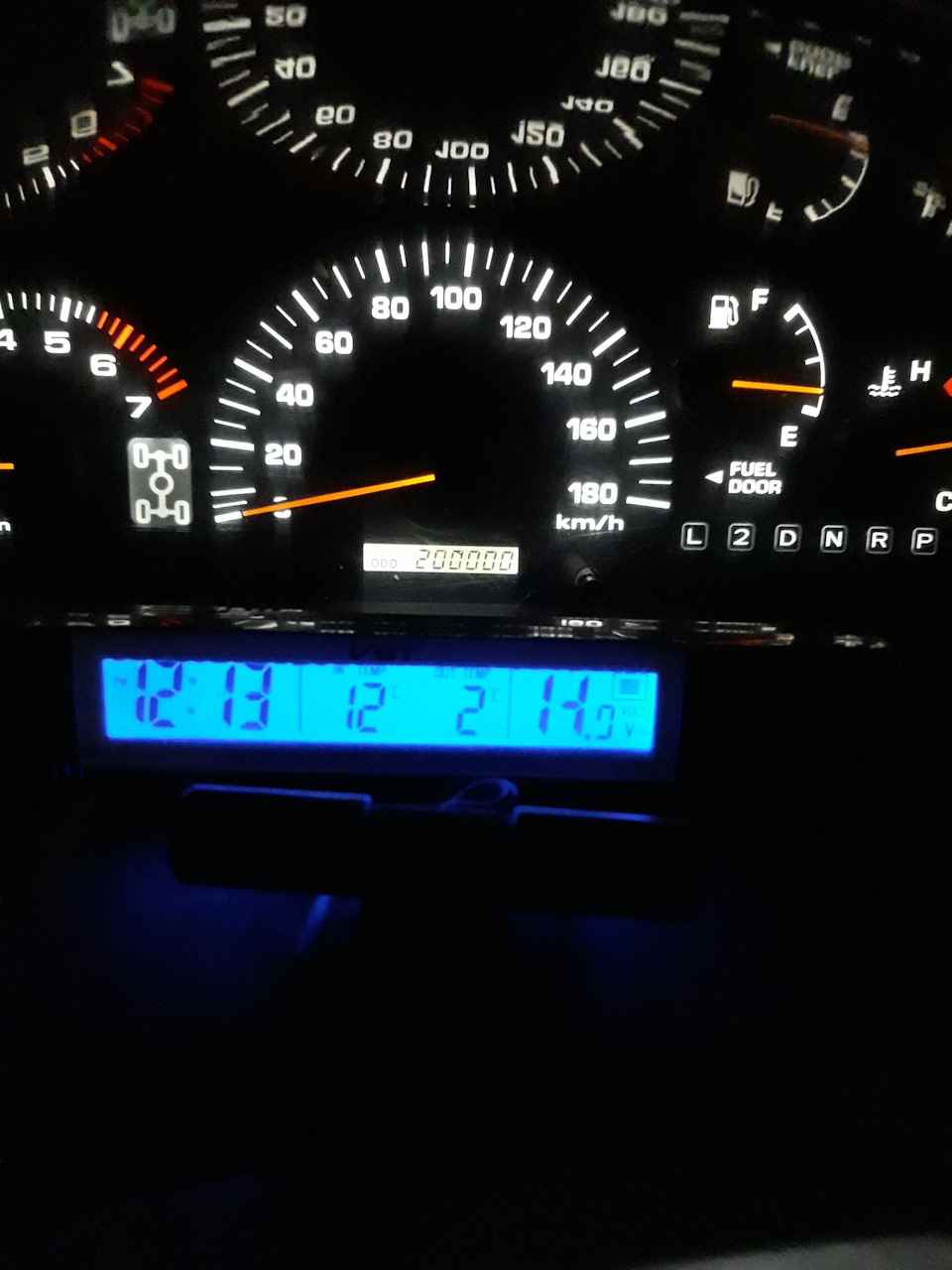 Грм и задние амортизаторы — Toyota Hilux Surf (3G), 3,4 л, 2000 года ...