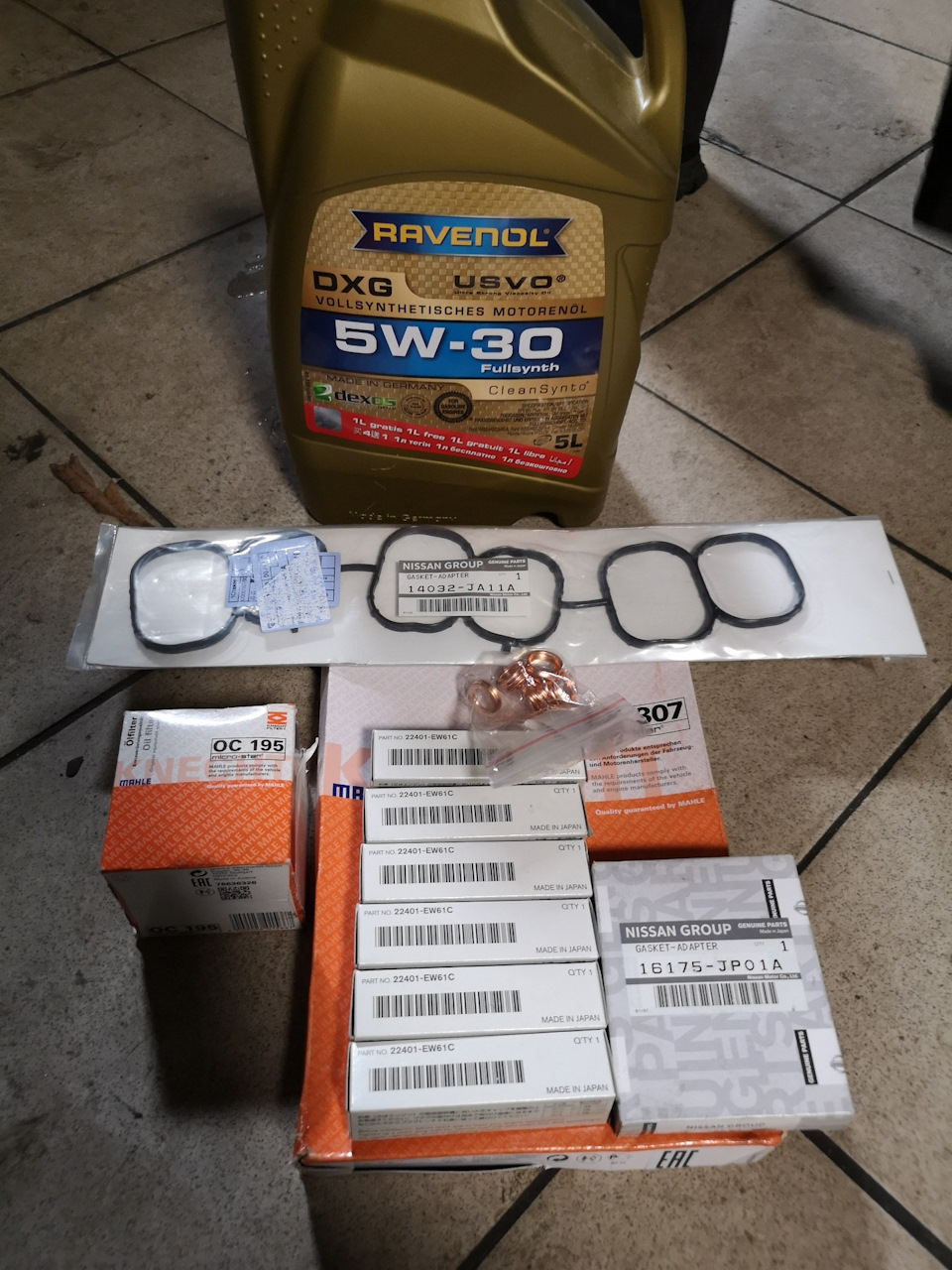 14032JA11A Прокладка впускного коллектора NISSAN INFINITI | Запчасти на ...