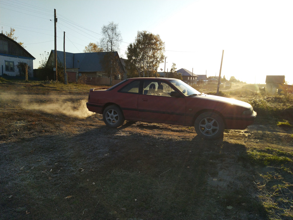 Японские колеса R15 — Mazda 626 Coupe, 2 л, 1989 года | колёсные диски ...