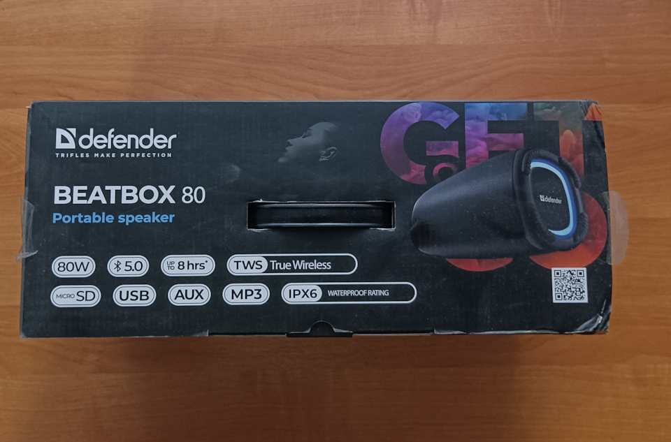 Колонка беспроводная от Defender, модель BEATBOX 80 — DRIVE2