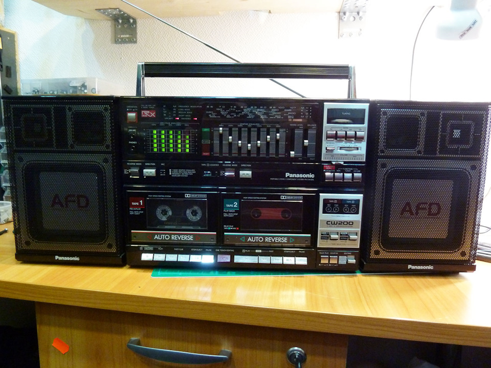 Panasonic RX-CW200. Sharp WF-939. Два одноклассника. — Сообщество «Клуб ...