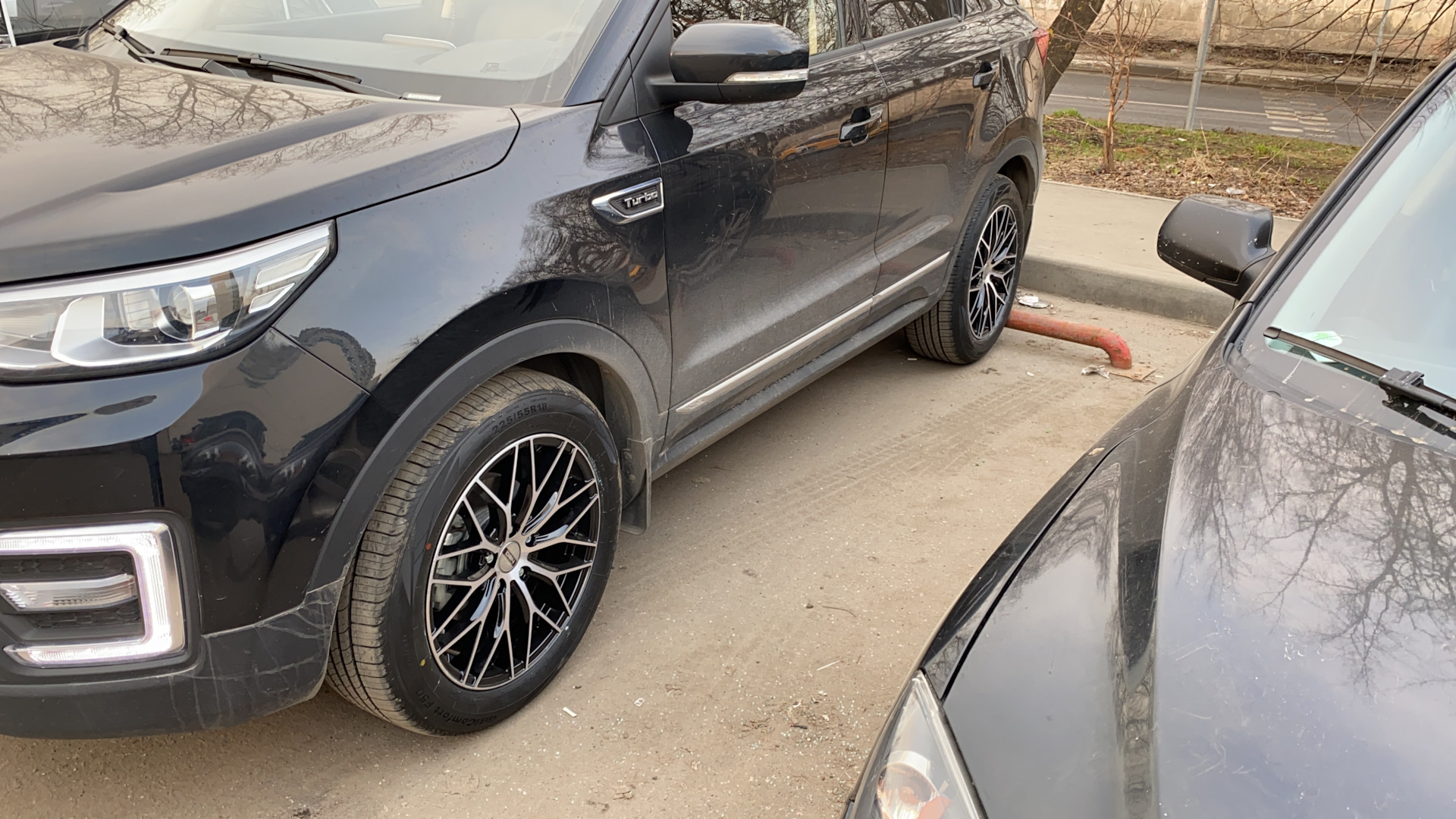 Переобулся на лето) — Changan CS55, 1,5 л, 2020 года | колёсные диски | DRIVE2