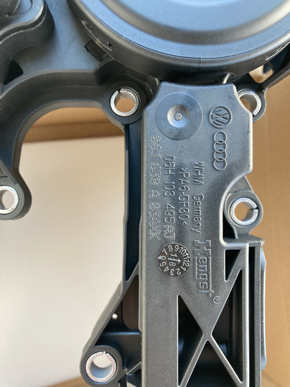 Маслоотделитель — Skoda Octavia A5 Mk2, 1,8 л, 2012 года | просто так ...