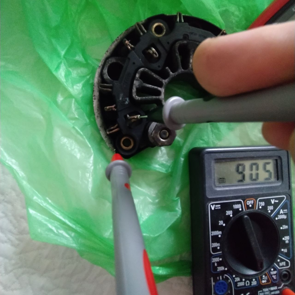 Обслуживание генератора 028 903 029 Q 140A — Audi A6 (C5), 1,9 л, 2003 ...