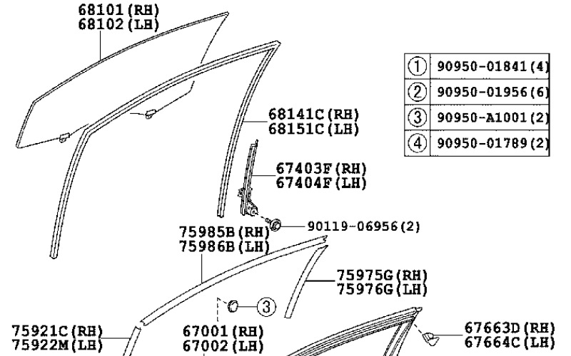 9095001956 Заглушка TOYOTA LEXUS | Запчасти на DRIVE2