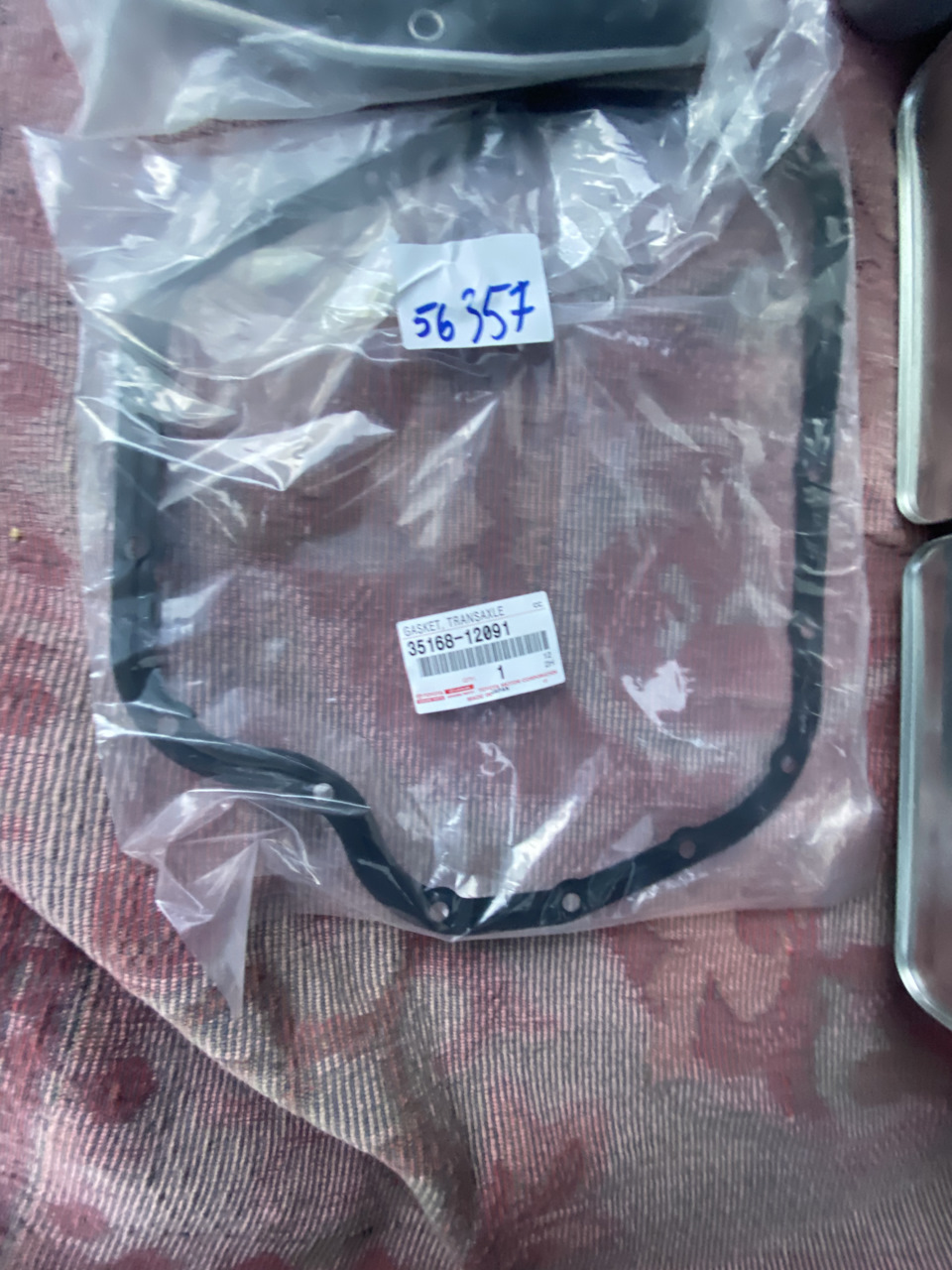 3516812091 Прокладка поддона акпп TOYOTA LEXUS | Запчасти на DRIVE2