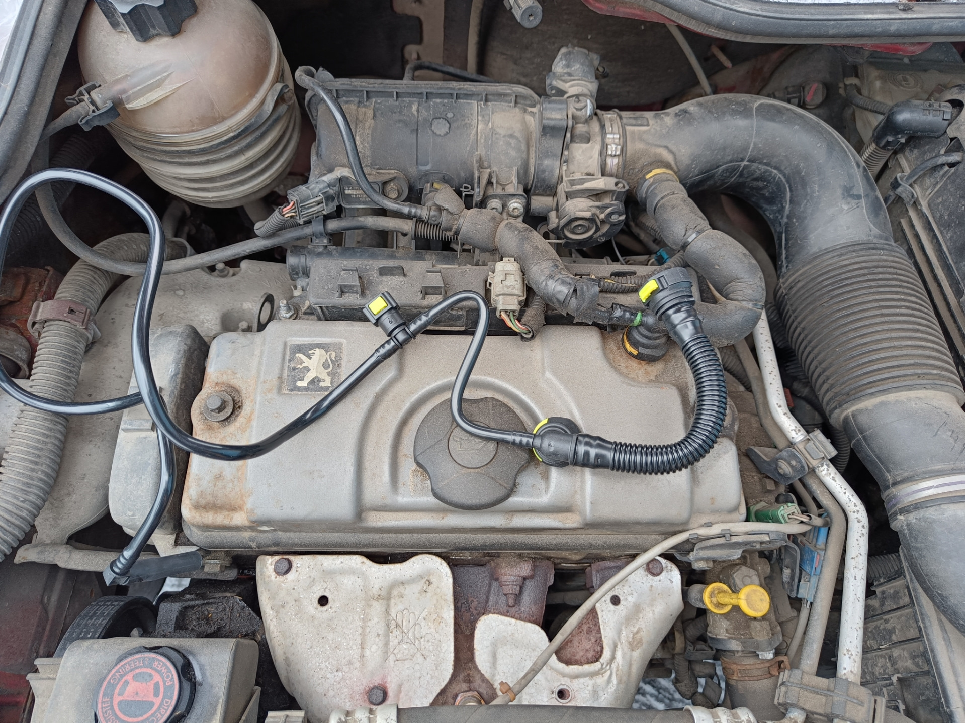 Трубка ВКГ — Peugeot 206, 1,4 л, 2004 года | своими руками | DRIVE2