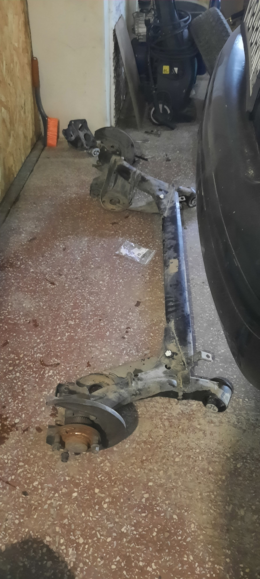 Замена балки — Volkswagen Jetta IV, 2 л, 1999 года | своими руками | DRIVE2