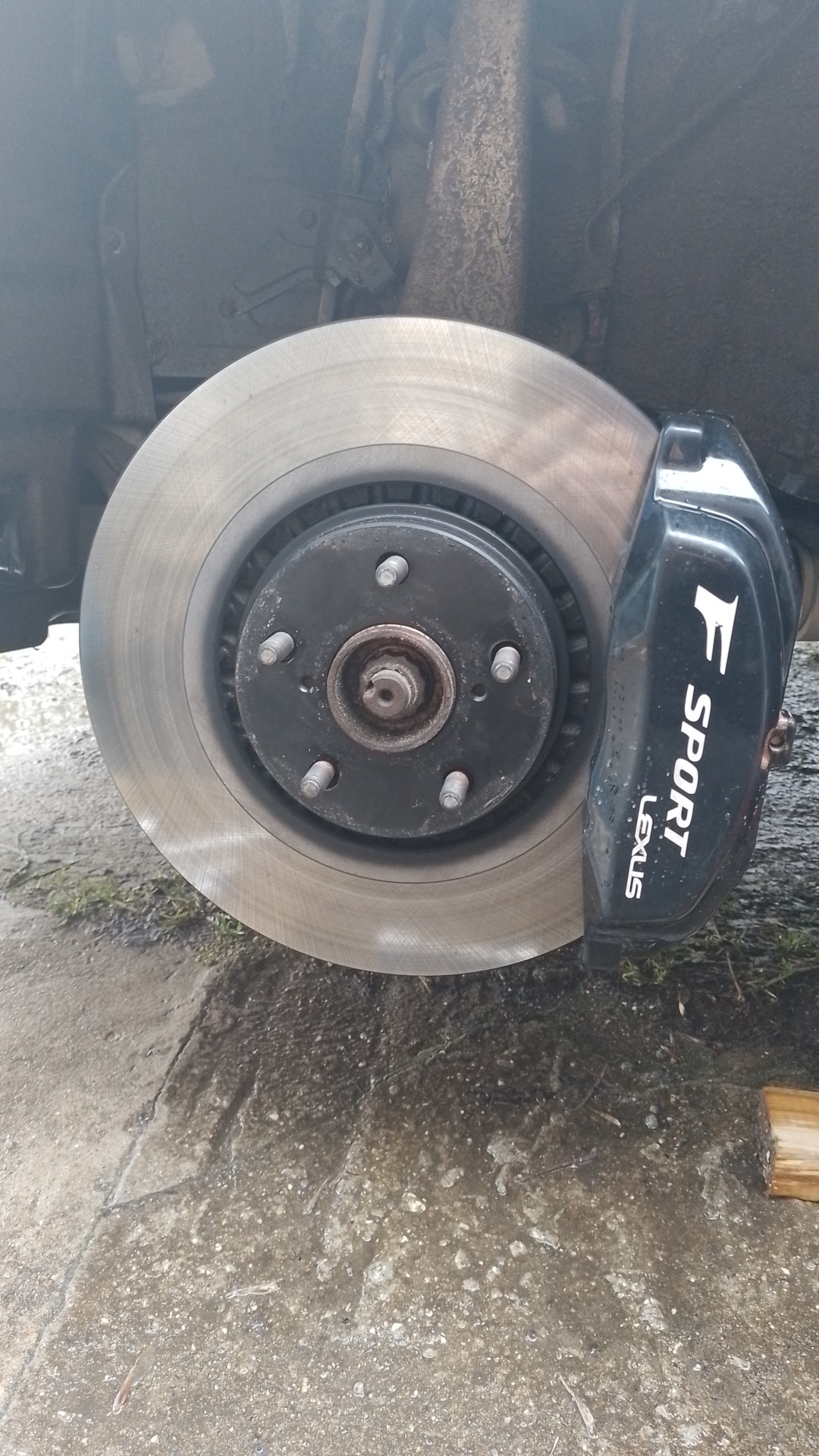 Новые тормоза))) — Lexus GS (S190), 3 л, 2005 года | плановое ТО | DRIVE2