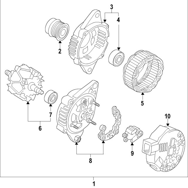 373342C110 ШАРИКОВЫЙ ПОДШИПНИК D=38ММ KIA HYUNDAI | Запчасти на DRIVE2