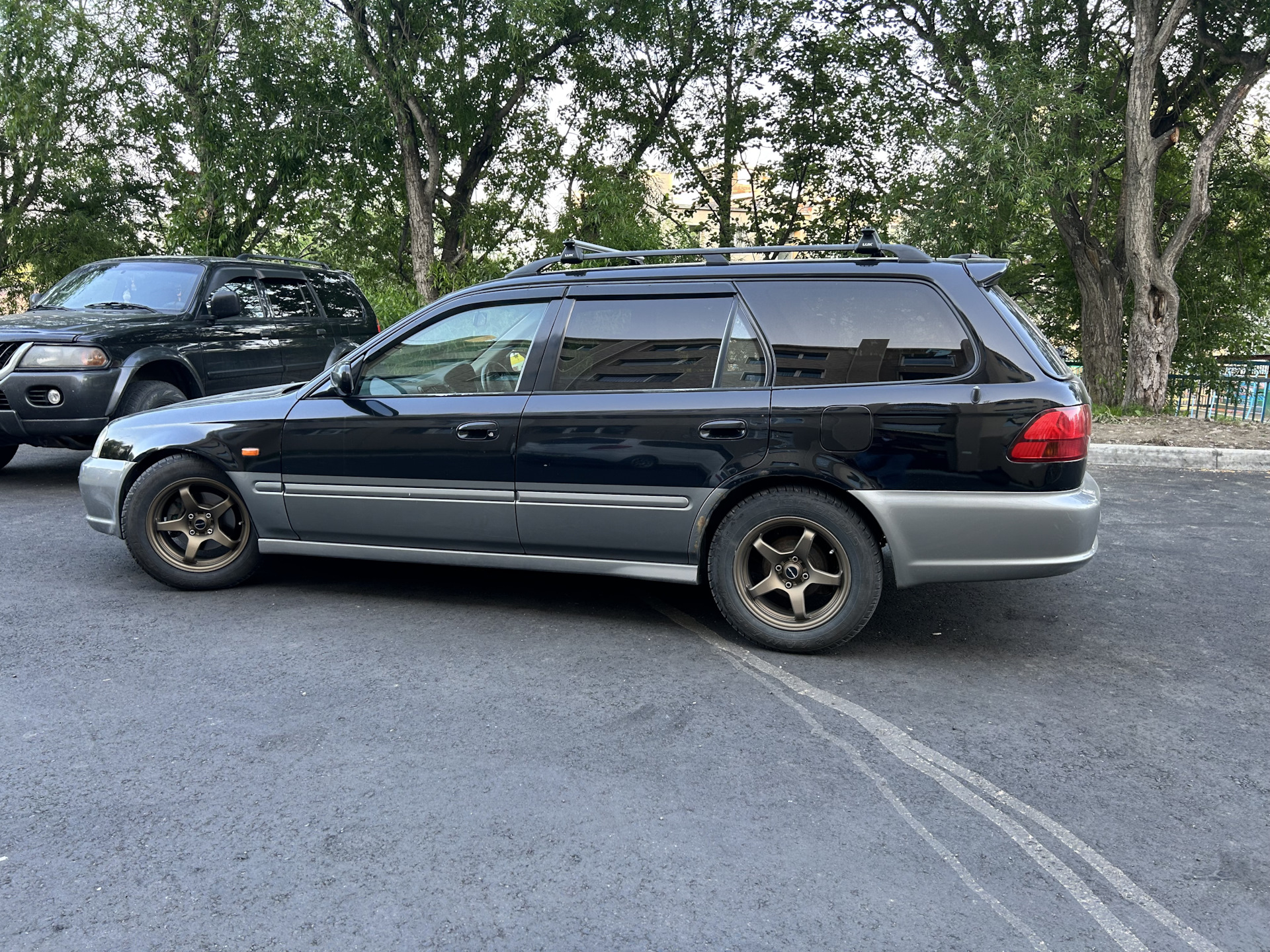 Стойки — Honda Orthia, 2 л, 1999 года | стайлинг | DRIVE2