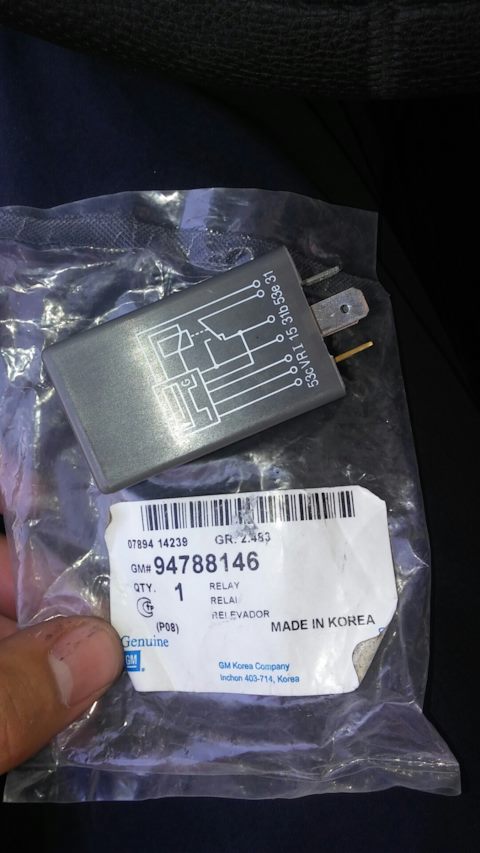 94788146 Реле стеклоочистителя GM | Запчасти на DRIVE2