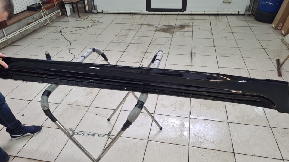 Пороги "XSE" на своём ЗАКОННОМ МЕСТЕ!😎 — Toyota Camry (XV70), 2,5 л ...