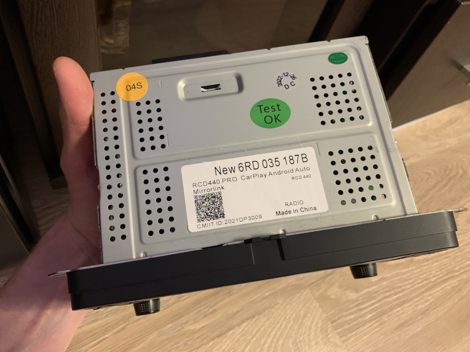 №16 / RCD 440 PRO + штатная OEM камера в значке, работает! — Volkswagen ...