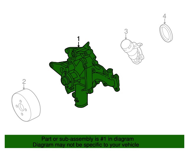 A1122001501 Помпа охлаждения Mercedes | Запчасти на DRIVE2