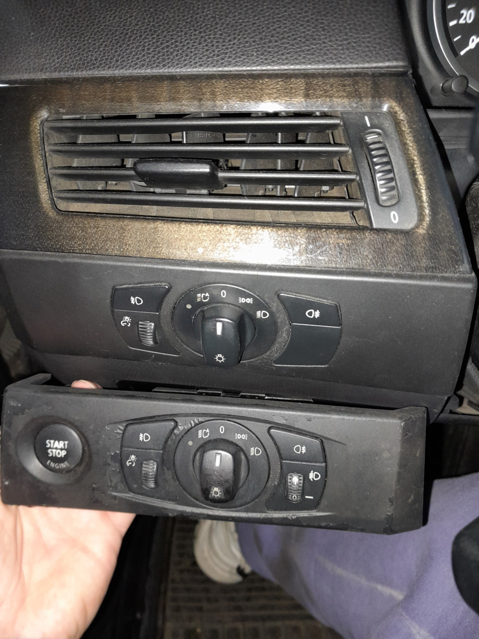 Модуль включения света BMW E60 — BMW 5 series (E60), 9,9 л, 2022 года ...