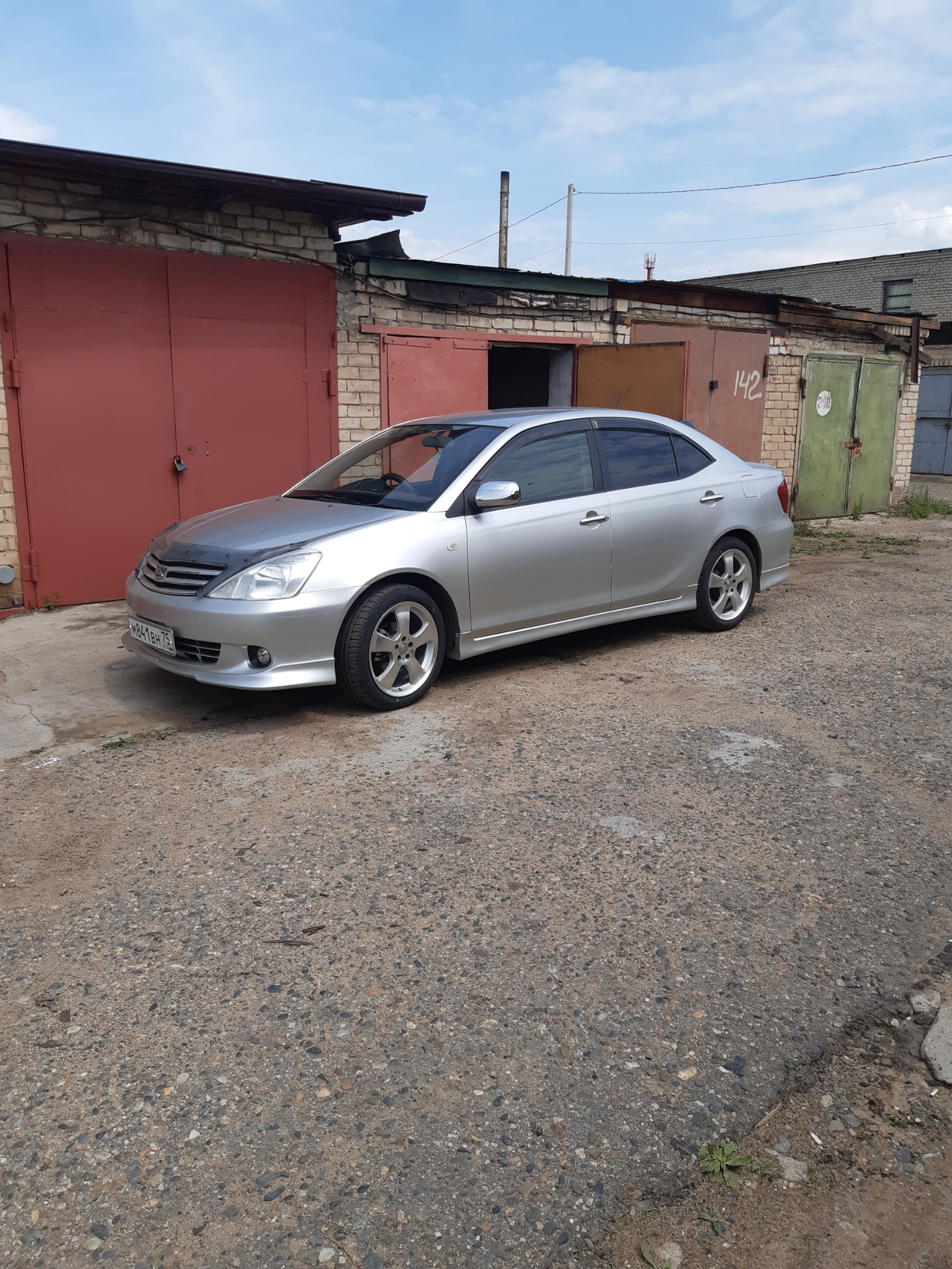 🔧Установил 17⚙ тапки на ⚜Алёшку🏎⚜ — Toyota Allion (T240), 1,5 л, 2003 года | колёсные диски | DRIVE2