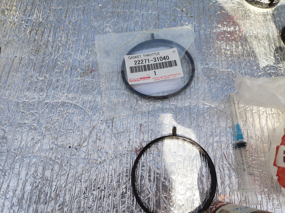 2227131040 Прокладка дроссельной заслонки TOYOTA LEXUS | Запчасти на DRIVE2