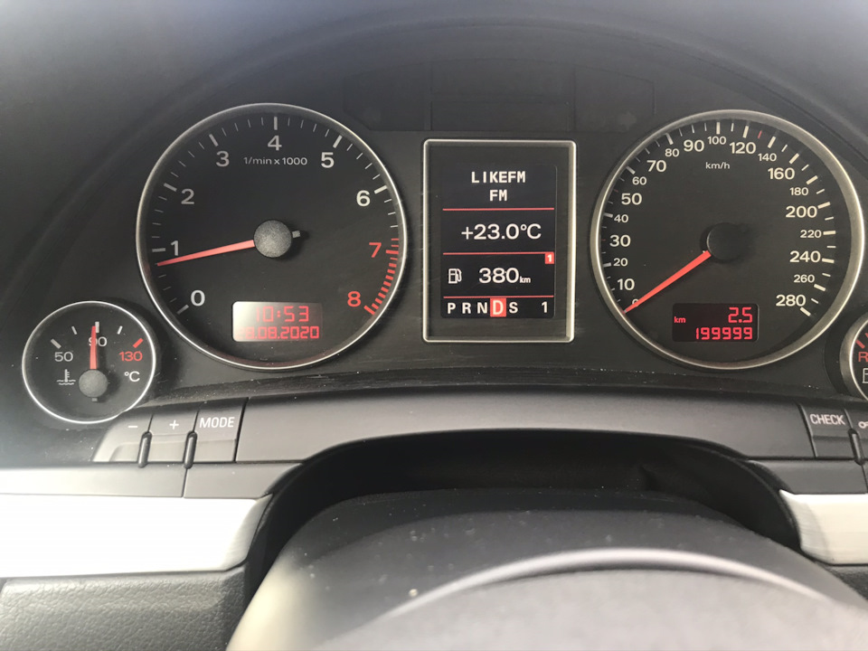 рубеж пройден 200000км, ТО, рамки audi sport. — Audi A4 (B7), 2 л, 2007 ...