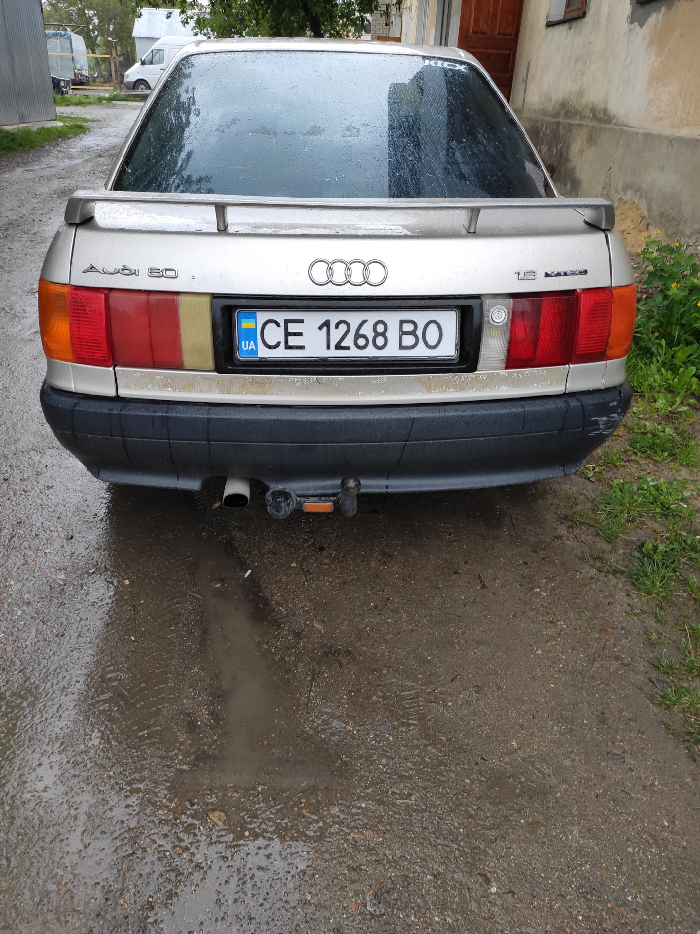 Установка рамки номера от Audi 80 b4 на Audi 80 b3 — Audi 80 (B3), 1,8 л, 1998 года | аксессуары ...