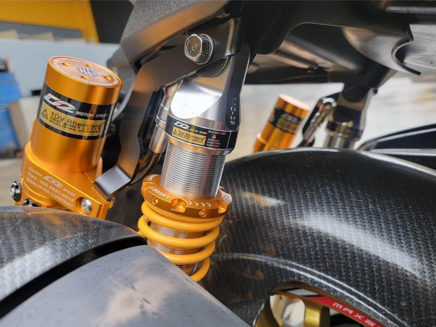 D2 Motorcycle Suspension DDX Type SYM MAX400 — D2Racing на DRIVE2