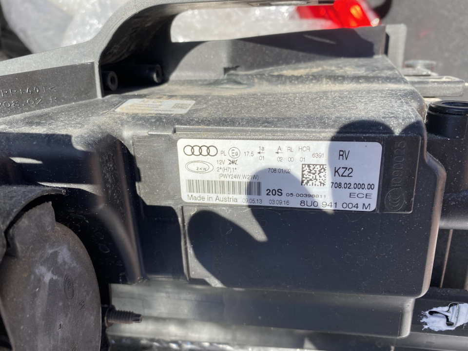 8U0941003M Фара левая (H7) / AUDI Q3 11~ VAG | Запчасти на DRIVE2