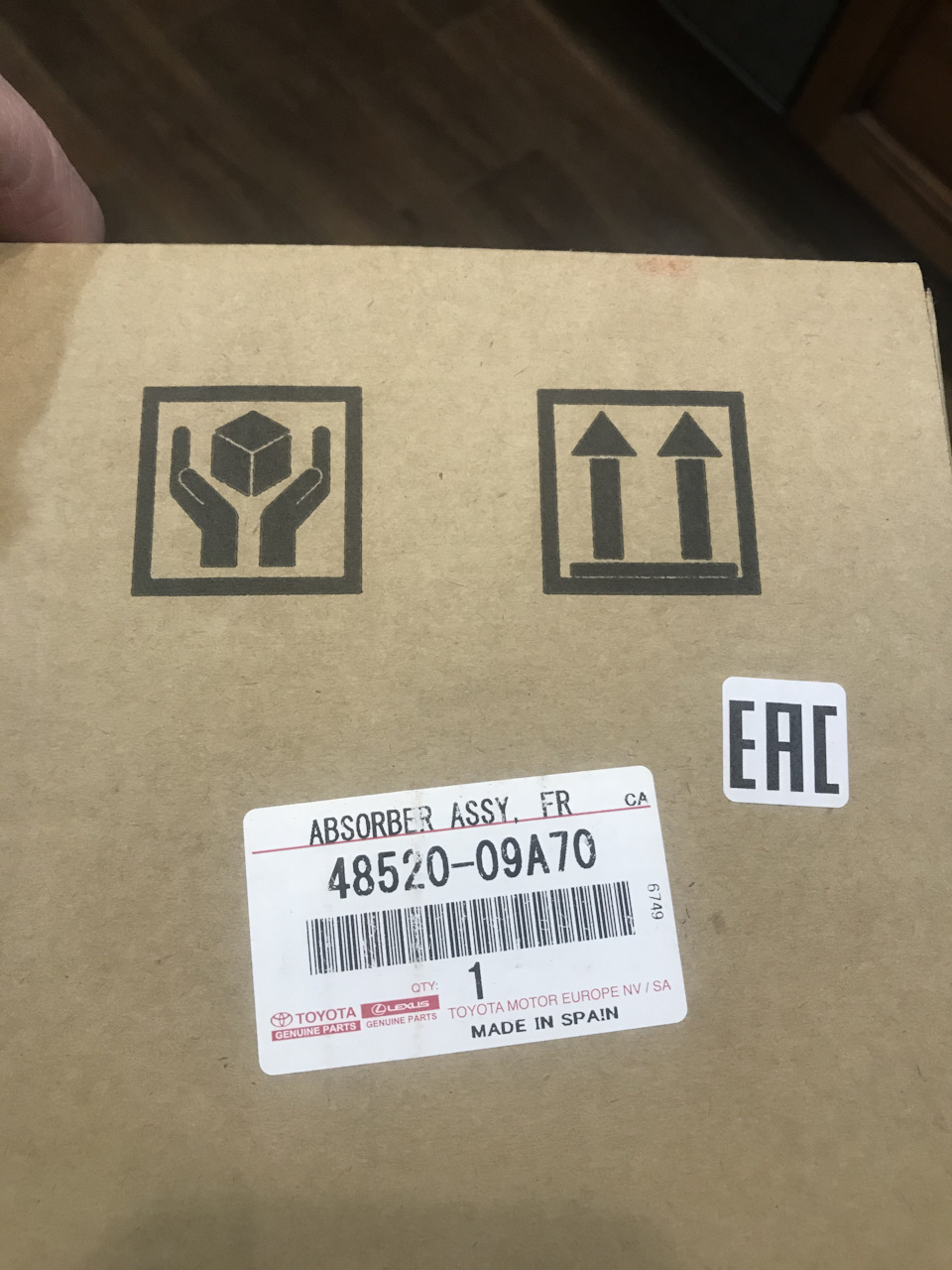 4852009A70 СТОЙКА ПЕРЕДНЯЯ ЛЕВ. TOYOTA LEXUS | Запчасти на DRIVE2