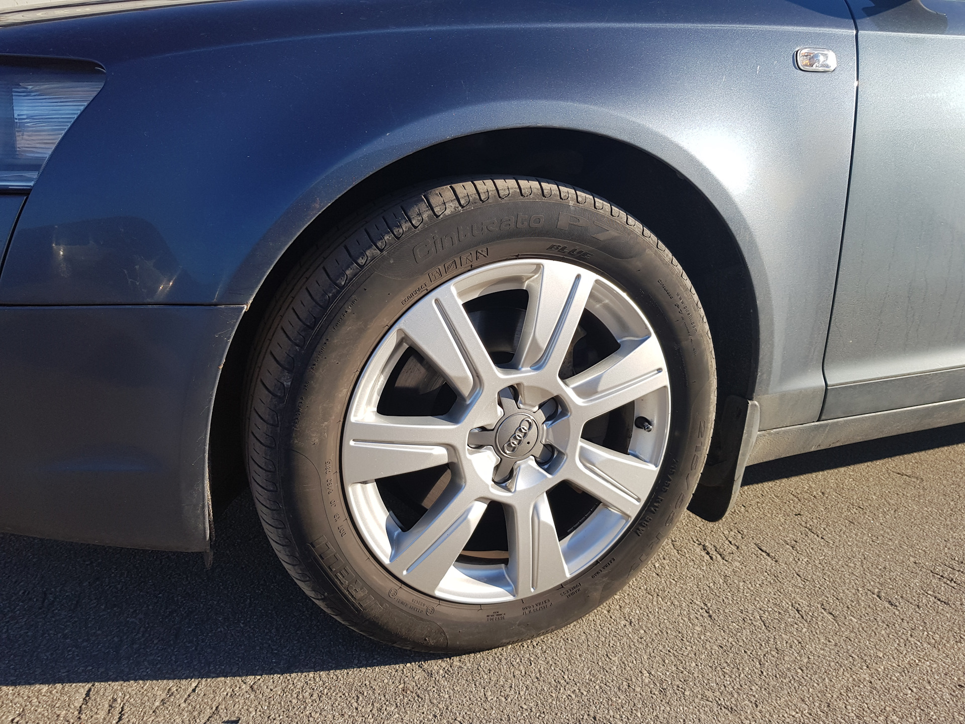 После замены задних пружин — Audi A6 Avant (C6), 2,7 л, 2006 года ...