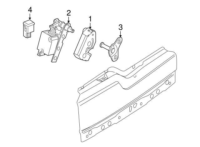 FQQ000040 Ответная часть замка Jaguar Land Rover | Запчасти на DRIVE2
