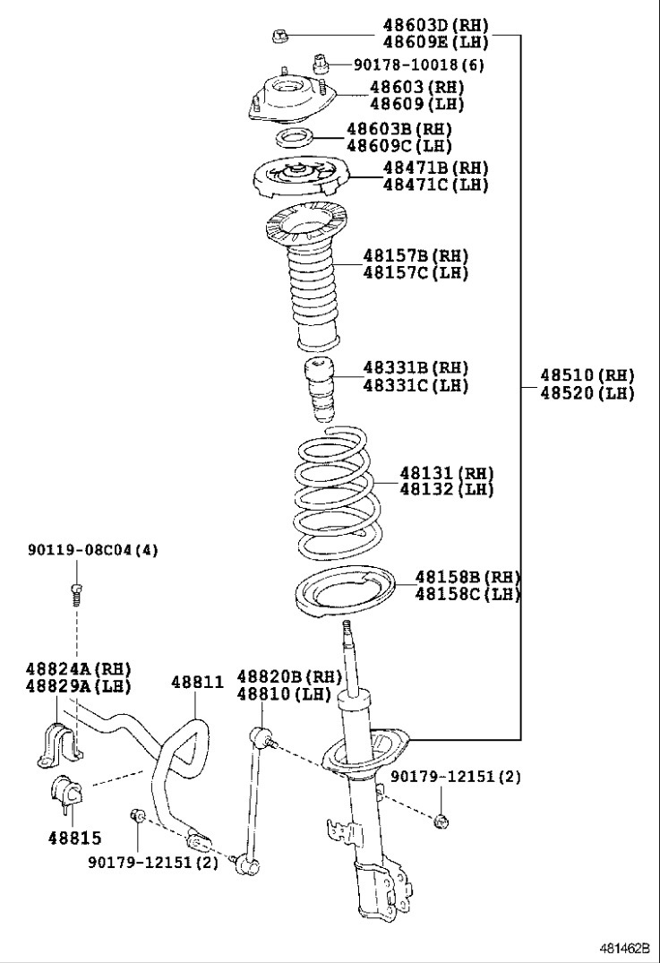 9017810018 Гайка TOYOTA LEXUS | Запчасти на DRIVE2