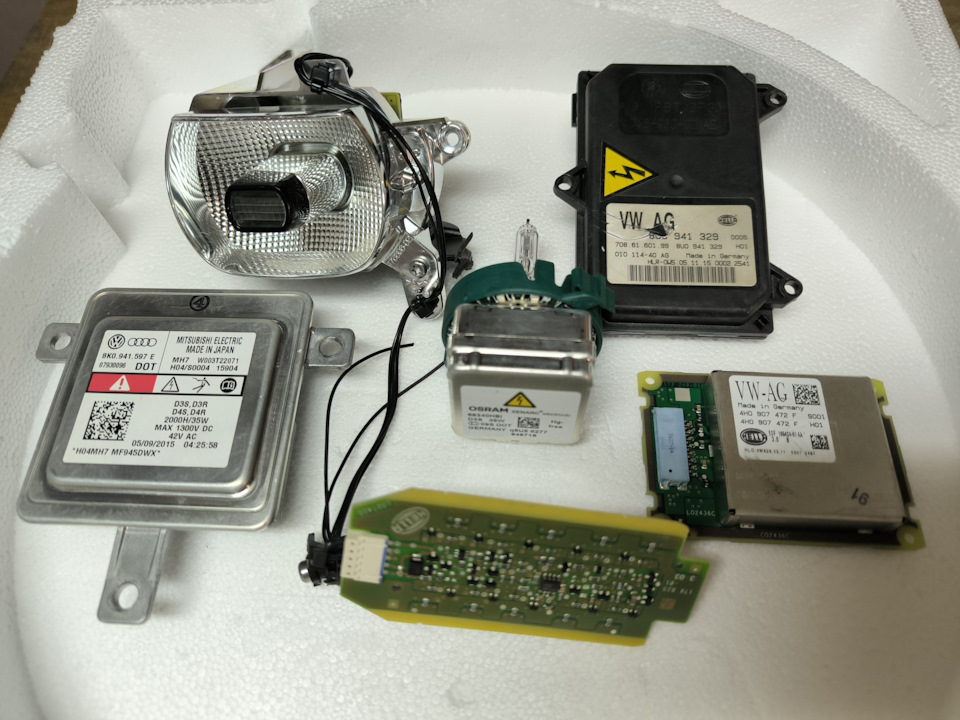Комплектующие для ксеноновой фары VAG ( VW Touareg NF ) на Porsche ...