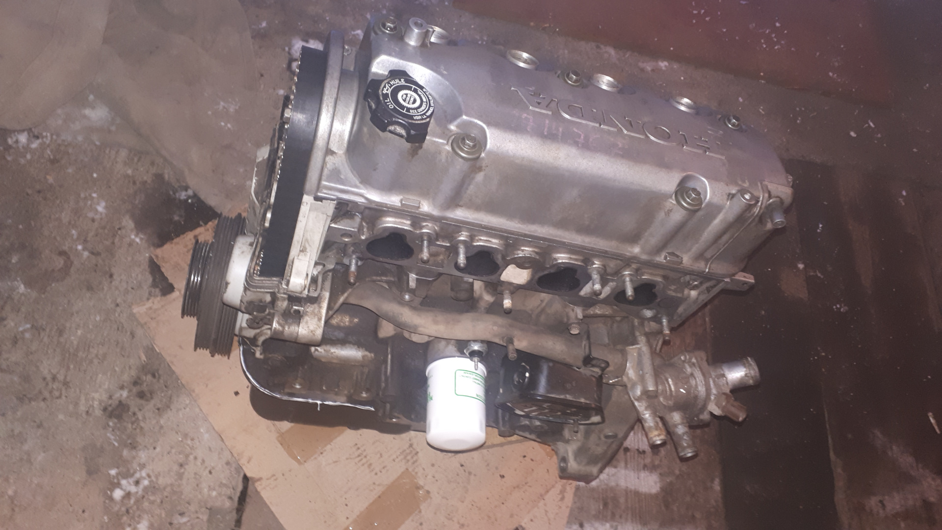 Сборка d16a от civic ek5 на hr-v — Honda HR-V (1G), 1,6 л, 2000 года ...