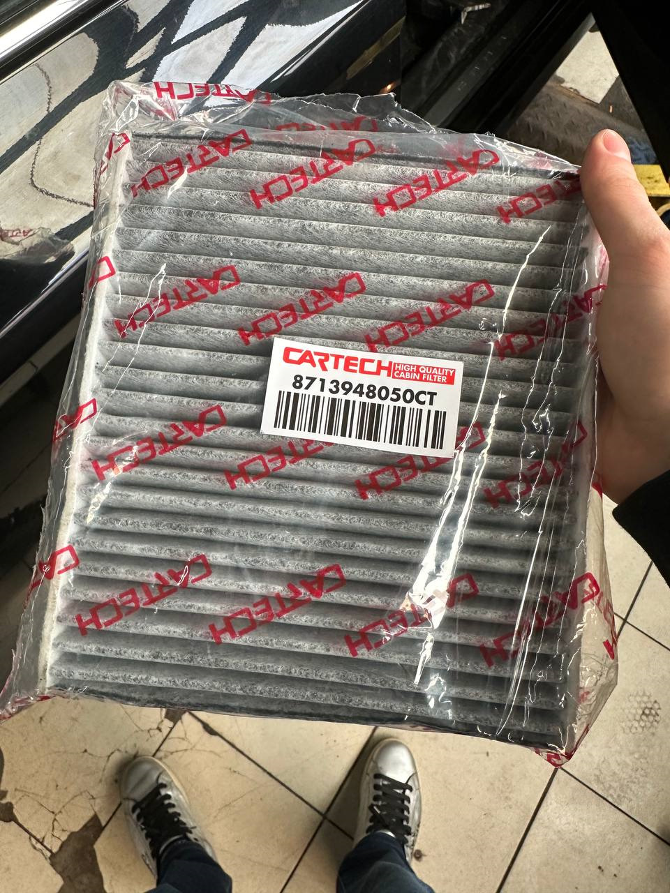 Новый салонный фильтр от Cartech 8713948050 CT — Toyota Camry (XV70), 3 ...